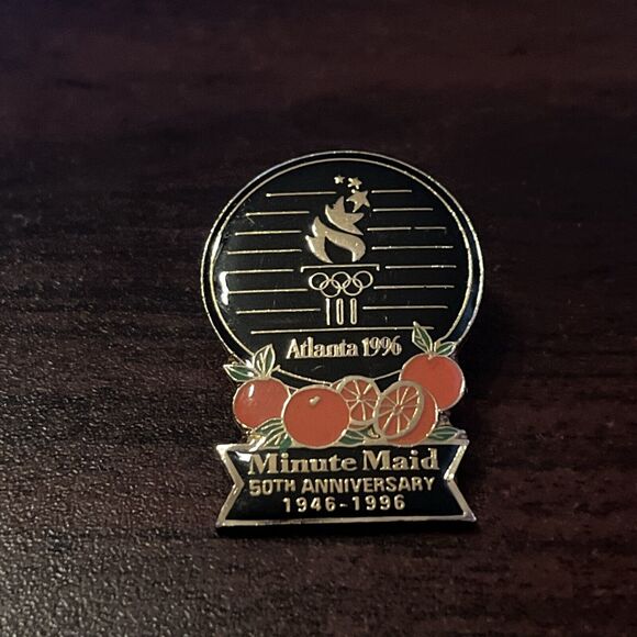 Accessories | 1996 Atlanta Olympics Minute Maid 5th Anniversary Lapel ...